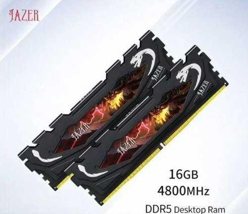 Оперативная память озу Jazer DDR5 16 Gb 4800 Mhz