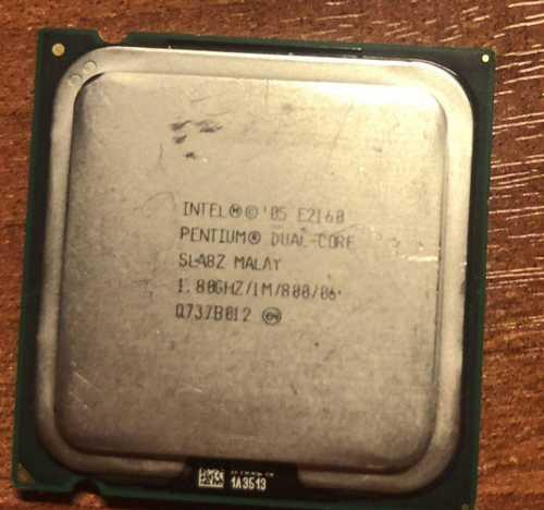 Процессор intel pentium e2160