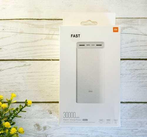 Повербанк Xiaomi 30000 Black lux   гарантия