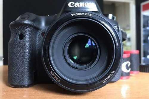 Портретный объектив Yongnuo YN50mm f/1.8 Canon EF