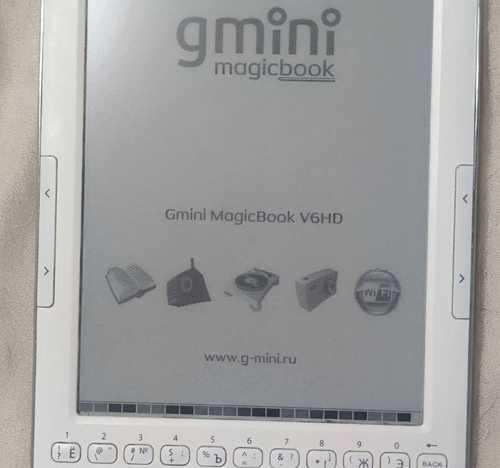 Электронная книга gmini v6hd