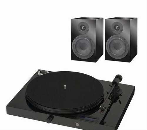 Комплект Pro-Ject Set Juke BoxE1+Акустика SpeakBox