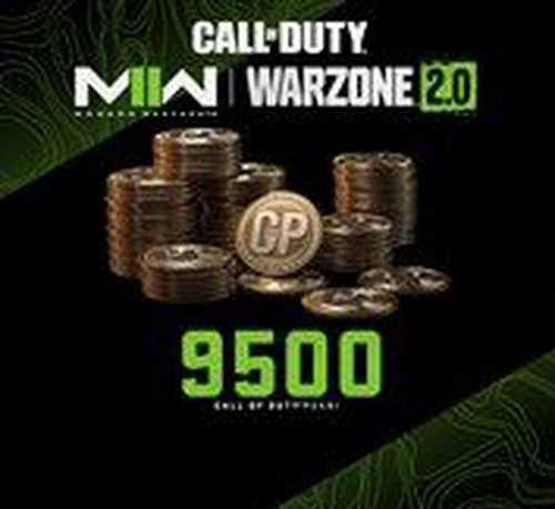 Донат Call of Duty Warzone 2.0 9500 points - игро
