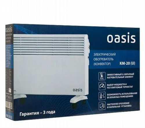 Конвектор электрический обогреватель Oasis KM-20U