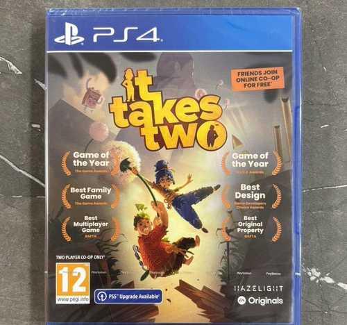 It takes two ps4 новый диск