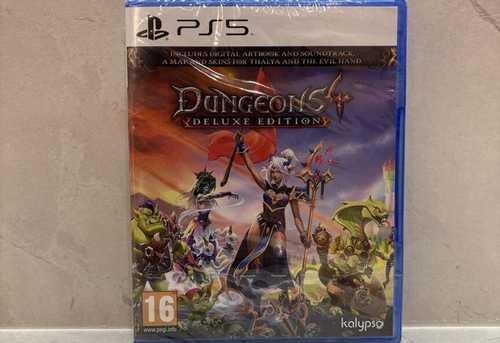 Диск Dungeons 4 Deluxe edition игра PS5