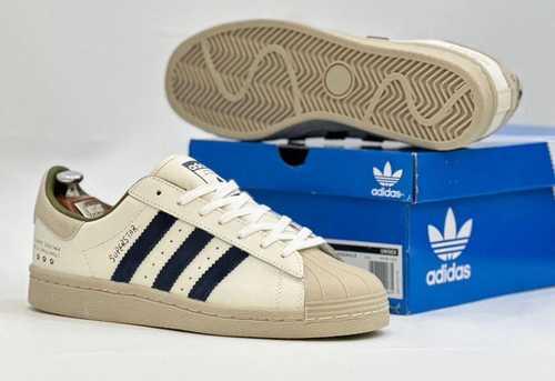 Кроссовки adidas superstar бежевый