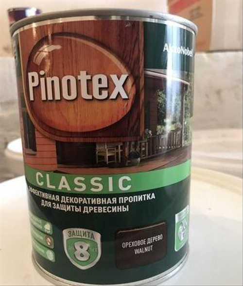 Pinotex classic - пропитка для защиты дерева