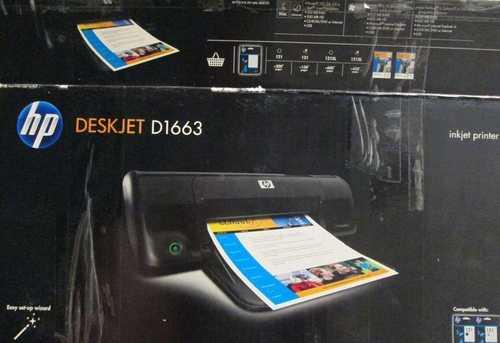 Принтер Hp deskjet D1663 Новый