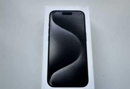 Новый iPhone 15 Pro 256 Black Япония 1sim+eSim