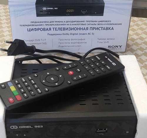 Цифровая тв приставка dvb t2 на запчасти