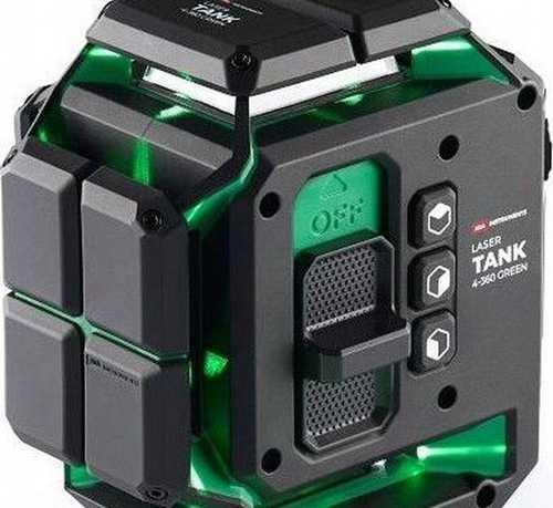 Лазерный уровень ADA lasertank 4-360 green basic e