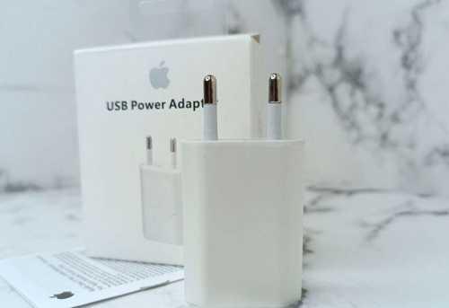 Адаптер (Блок) для iPhone 5W USB (Новый)