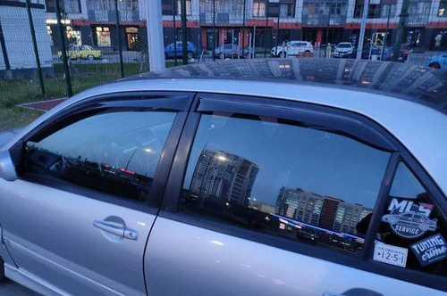 Дефлекторы окон для Mitsubishi Lancer IX 2003-2007