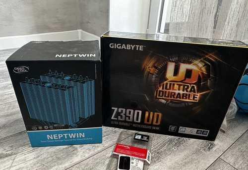 Intel core i5 9600k, Gigabyte z390 ud, 32 gb ddr4