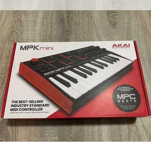 Midi клавиатура akai mpk mini