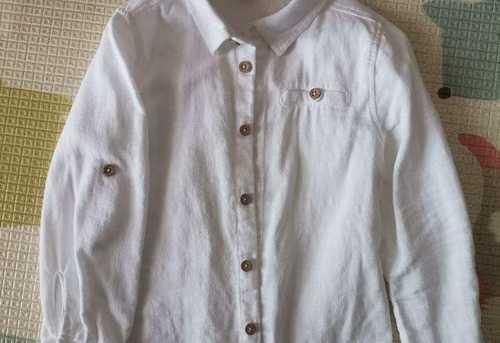 Рубашка белая для мальчика Р-р 104-110