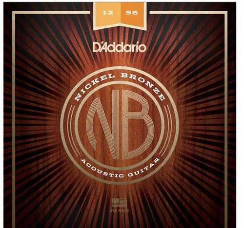 D'Addario NB1256 струны для акустической гитары