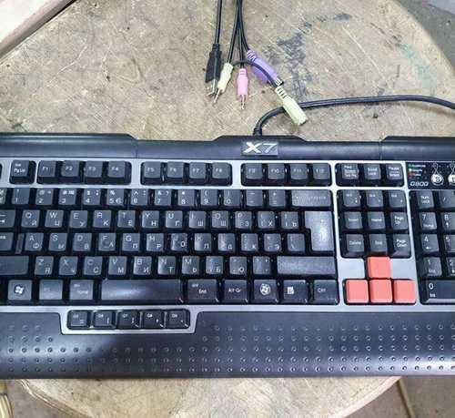 Игровая клавиатура 4tech x7 g800