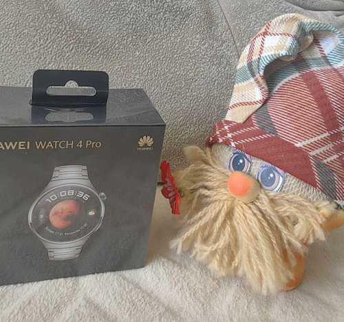 SMART часы Huawei watch 4 PRO premium-esim Вrown