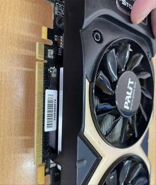 Видеокарта palit gtx750ti stormx dual