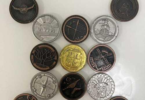 Коллекционые монеты (из Пятёрочки)