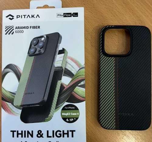 Чехол Pitaka(Увертюра) для iPhone 15 pro