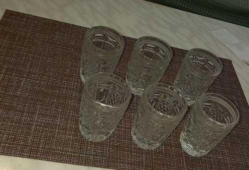 Продаю хрустальные рюмки 6шт