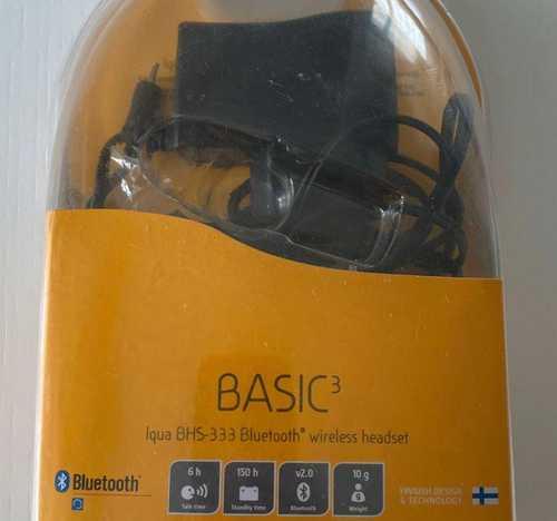 Беспроводная гарнитура basic 3 Iqua BHS-333