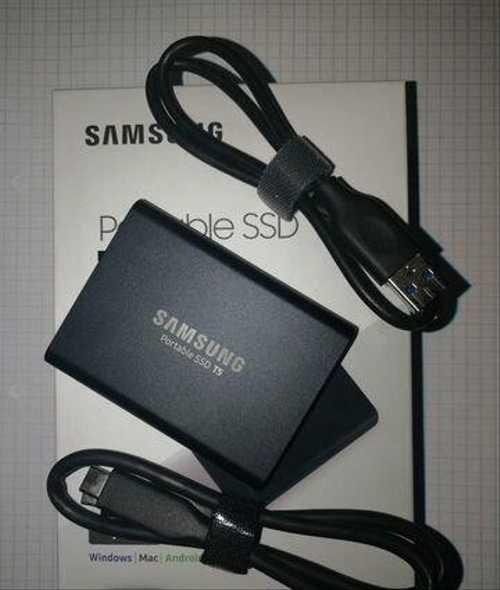 Внешний диск SSD Samsung Portable SSD T5 1TB