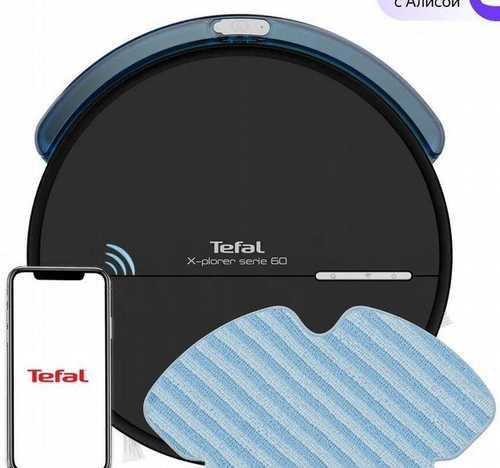 Робот пылесос tefal x-plorer series 60