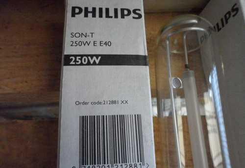 Днат 250вт philips son-t лампа натриевая Е40