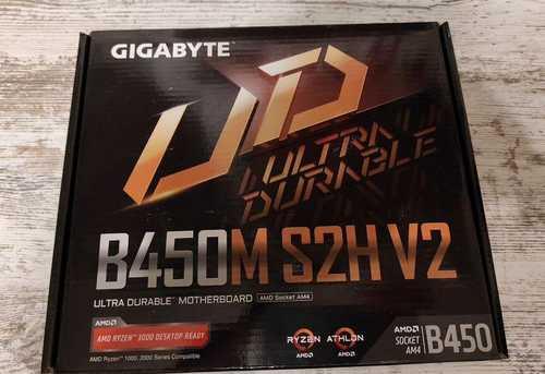 Материнская плата gigabyte B450M DS3H V2 новая