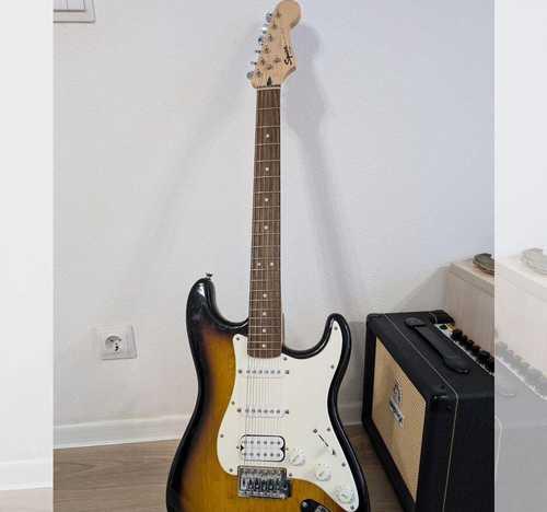 Электрогитара fender squier bullet