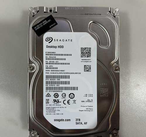 Жесткий диск seagate Desktop HDD 3tb SATA