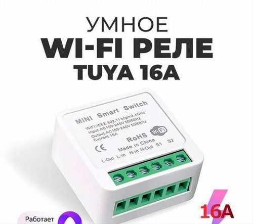 Wifi реле для умного дома Алиса SmartLife Tuya 16A