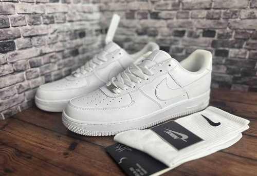 Кроссовки Nike Air Force 1 0'7 белые