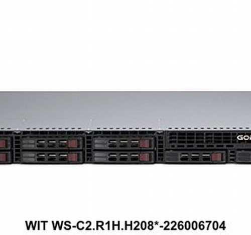 Сервер Supermicro WIT WS-C2.R1H.H208-226006704