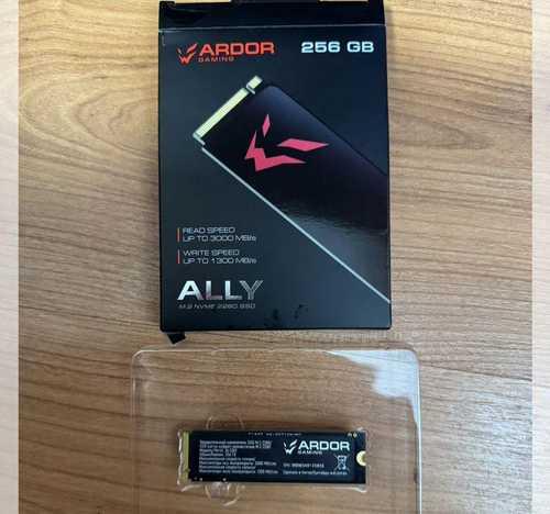 Ssd m2 nvme 256gb ardor gaming