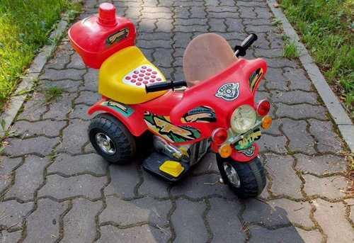 Детский электро мотоцикл
