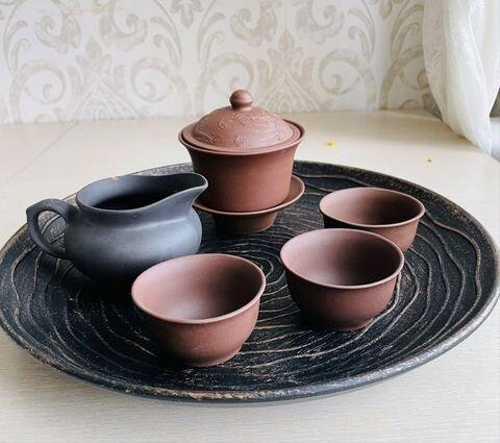 Набор для чайной церемонии из глины