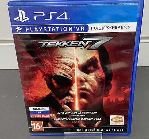 Игровые диски. Sony Playstation 4 tekken 7