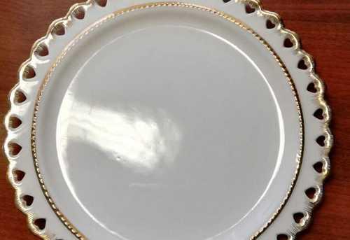 Тарелки bohemia обеденные (столовые) диаметр 27 см