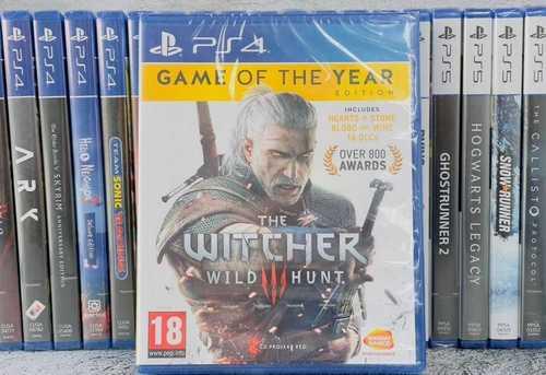 PS4 The Witcher 3 Wild Hunt Ведьмак 3 Дикая охота
