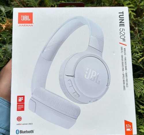 Наушники JBL Tune 520BT White