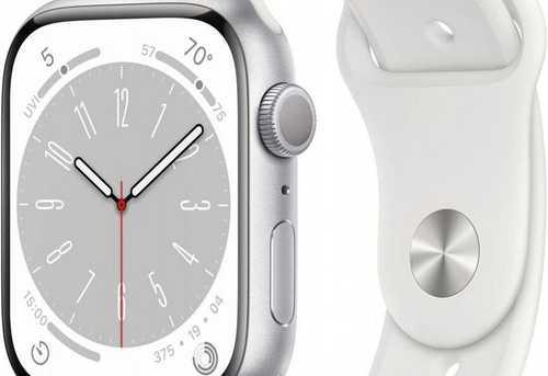 Apple Watch Series 8, 45 мм белые white
