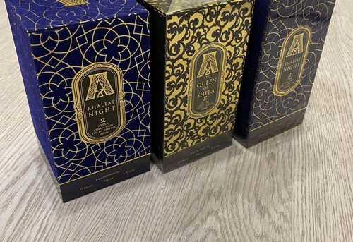 Attar collection Azora, Musk Kashmir. Khaltat Nigh