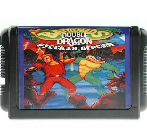 Картридж (16 бит) Battletoads Double Dragon (без коробки) (рус) для Сеги