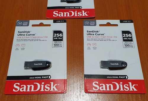 Usb флешка Sandisk Ultra Curve 256gb Новая