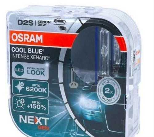 Ксеноновая лампа osram D2S xenarc cool blue intens